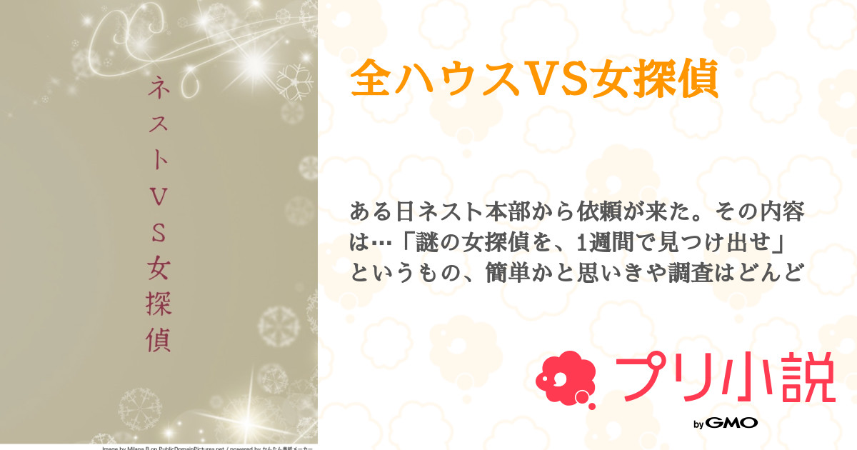 第2話：1 始まり（全ハウスVS女探偵）｜無料スマホ夢小説ならプリ小説 byGMO